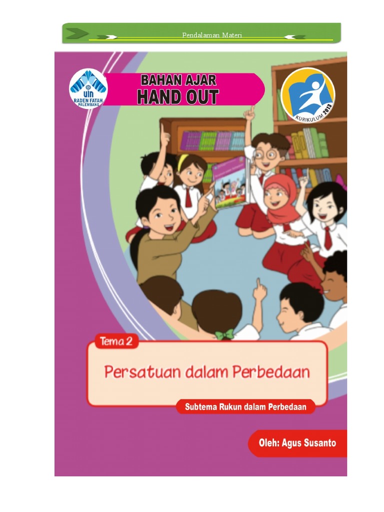 Contoh Bahan Ajar Hand Out | PDF