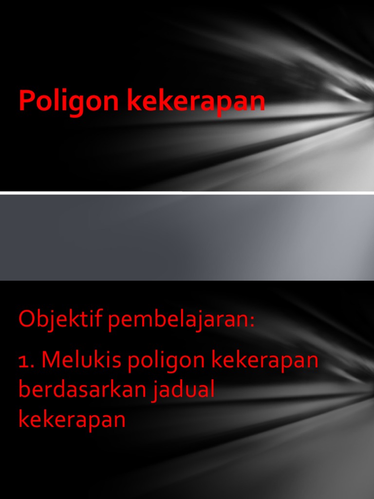 Poligon Kekerapan | PDF