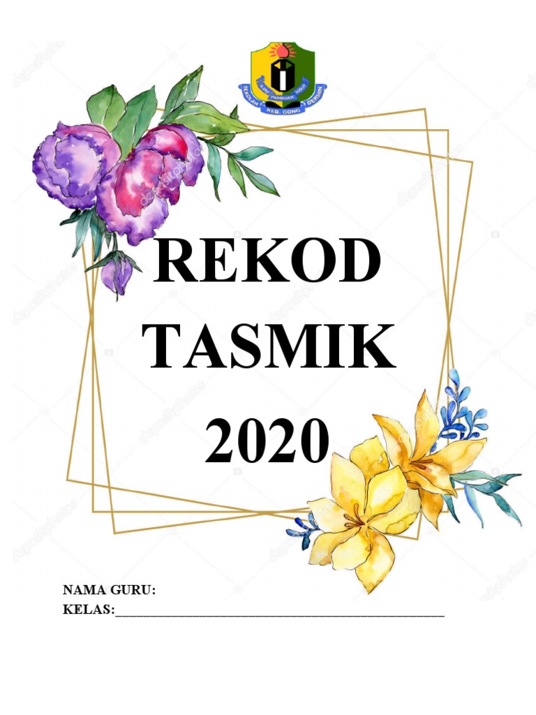 Cover Rekod Tasmik | PDF
