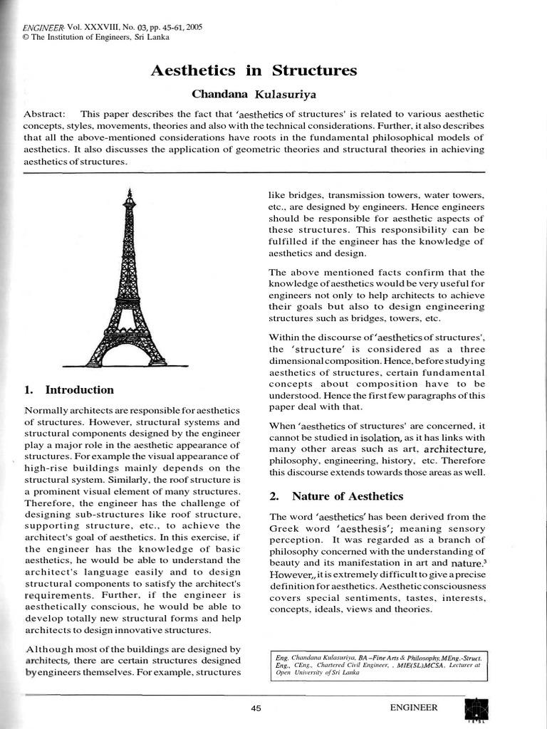 Aesthetic Structures | PDF | Composition (Visual Arts) | Aesthetics
