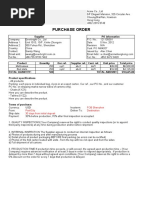 Purchase Order FORMAT With GRN | PDF | Receipt | Invoice