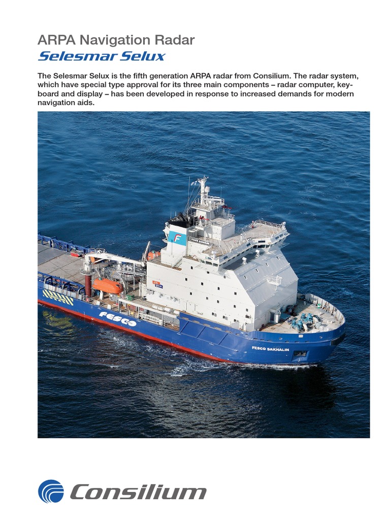 ARPA Navigation Radar Selesmar Selux 2006 05 PDF | PDF | Computer ...
