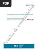 UNE 13306 2018 - Terminología Del Mantenimiento | PDF
