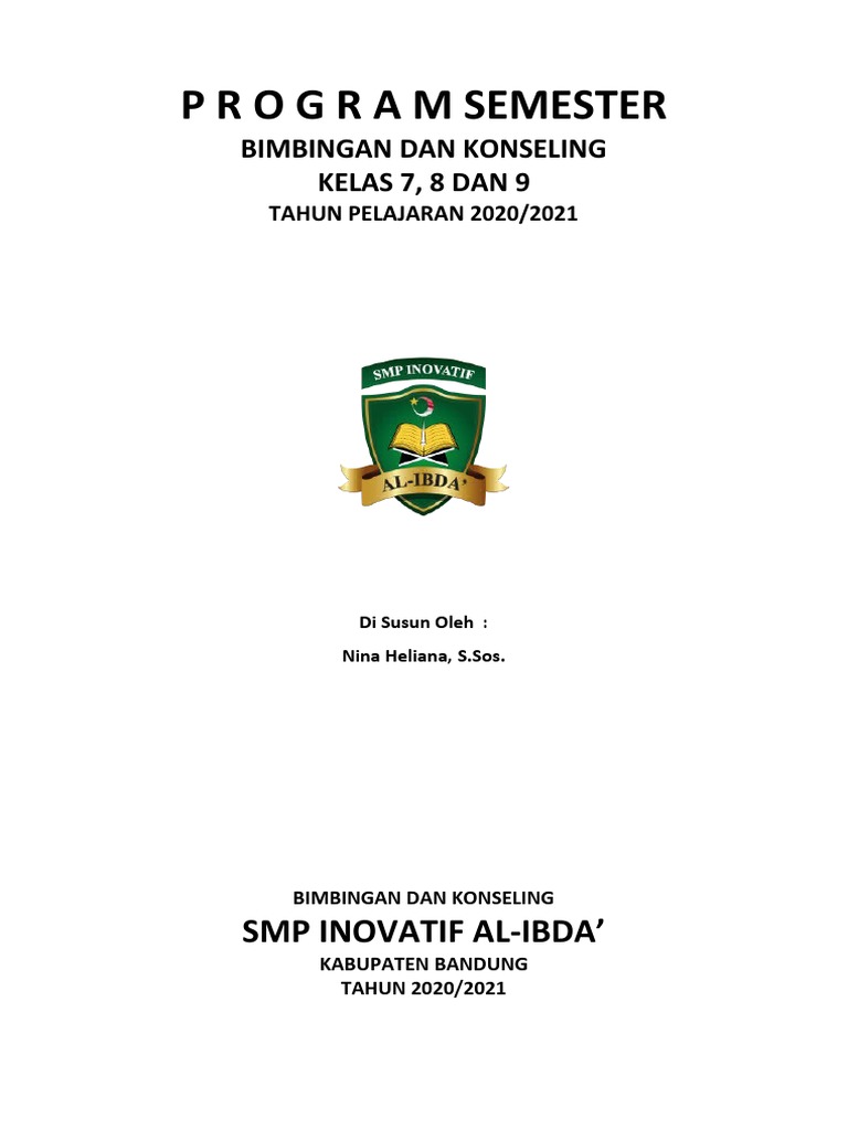 Program BK SMP Kelas 8 | PDF