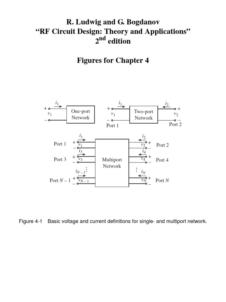 R. Ludwig and G. Bogdanov "RF Circuit Design: Theory and Applications ...