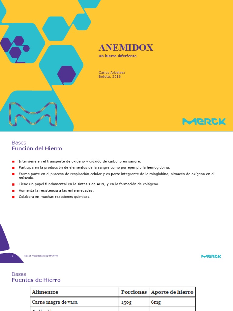 Anemidox | PDF | Anemia | Hematopoyesis