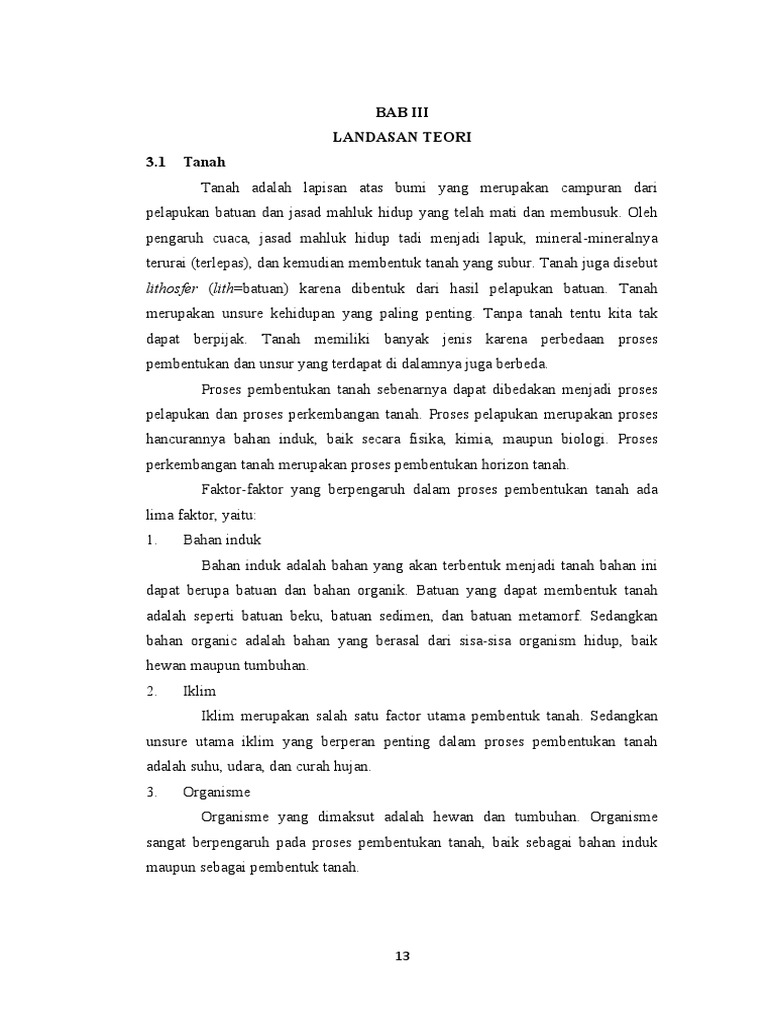 BAB III Top Soil | PDF