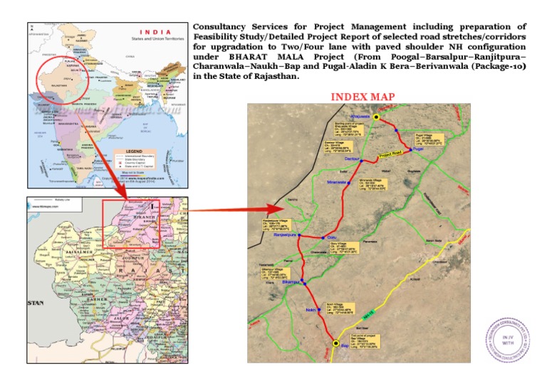 Index Map - Bharatmala | PDF