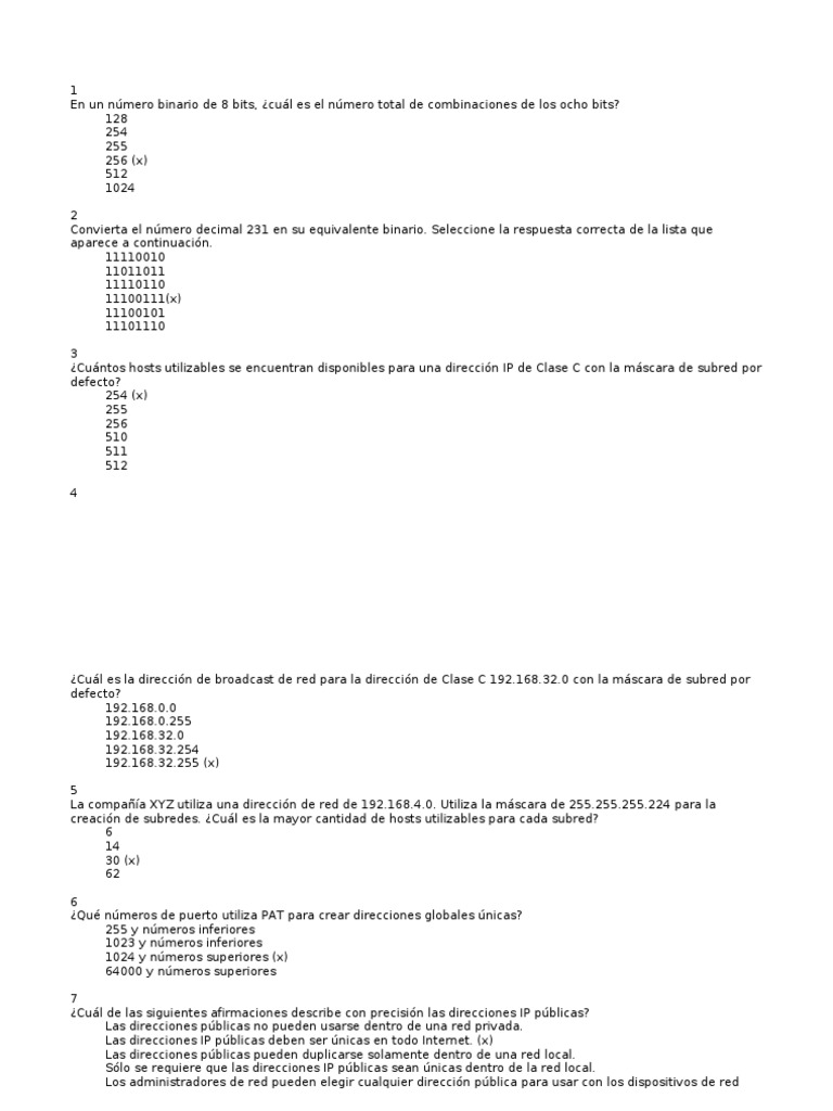 Examen Tema 4 Modulo 2 Ccna Discovery Descargar Gratis Pdf