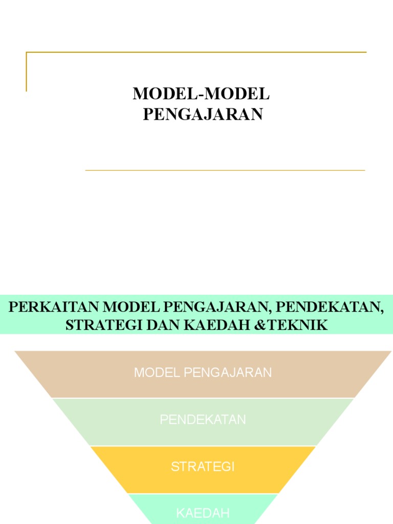 Model Pengajaran | PDF