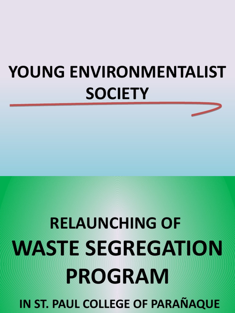 Proper Waste Disposal | PDF