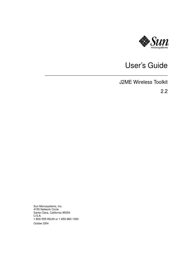 User Guide J2me Sony-Ericsson 2004 | Download Free PDF | Application Software | Computing Platforms