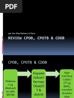 Pedoman CPOB 2024 untuk Industri Farmasi | PDF