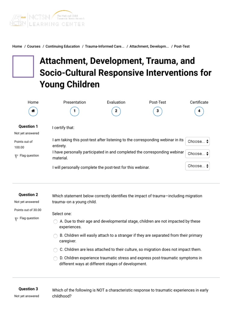 Attachment, Development, Trauma, and Socio-Cultural Responsive ...
