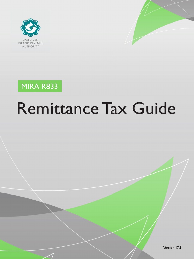 Remittance Tax Guide: MIRA R833 | PDF | Wire Transfer | Taxes