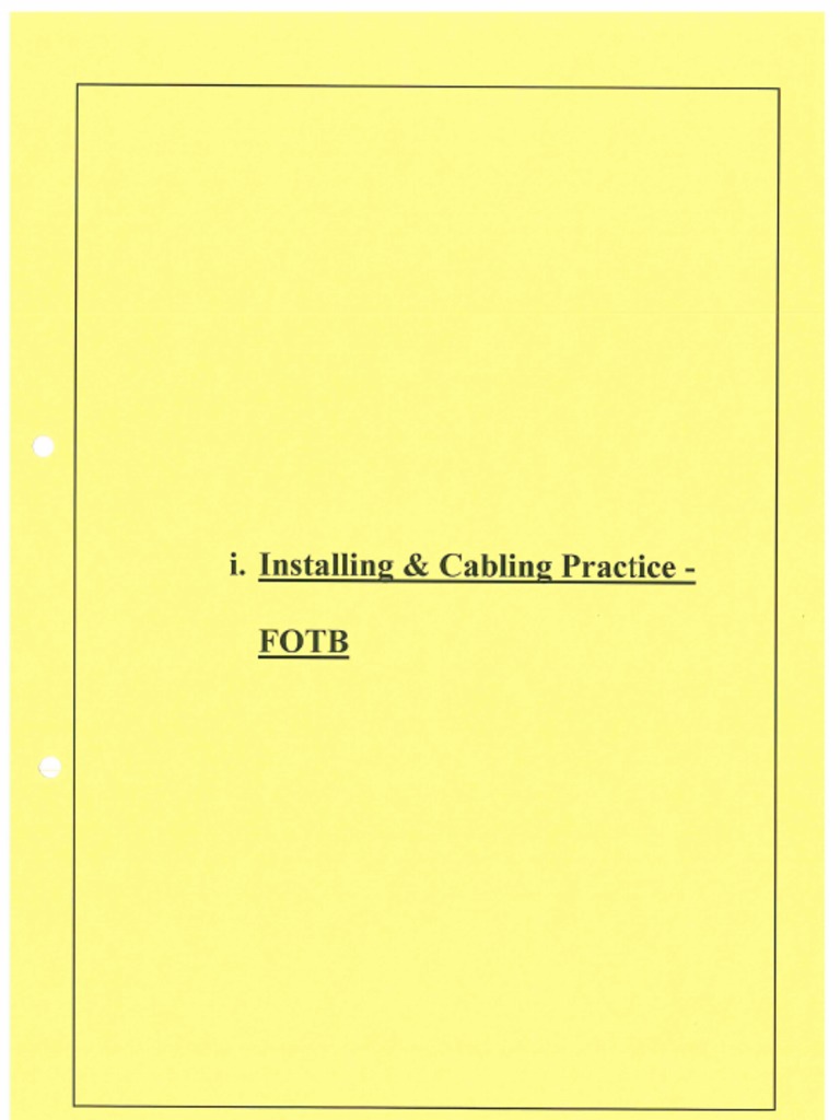 FOTB | PDF | Equipment | Manufactured Goods