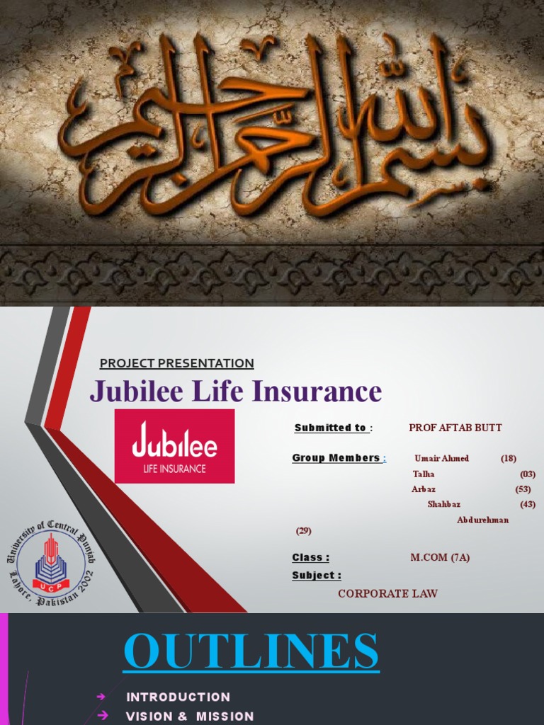 Jubilee Life Insurance Overview | PDF | Confidentiality | Insurance