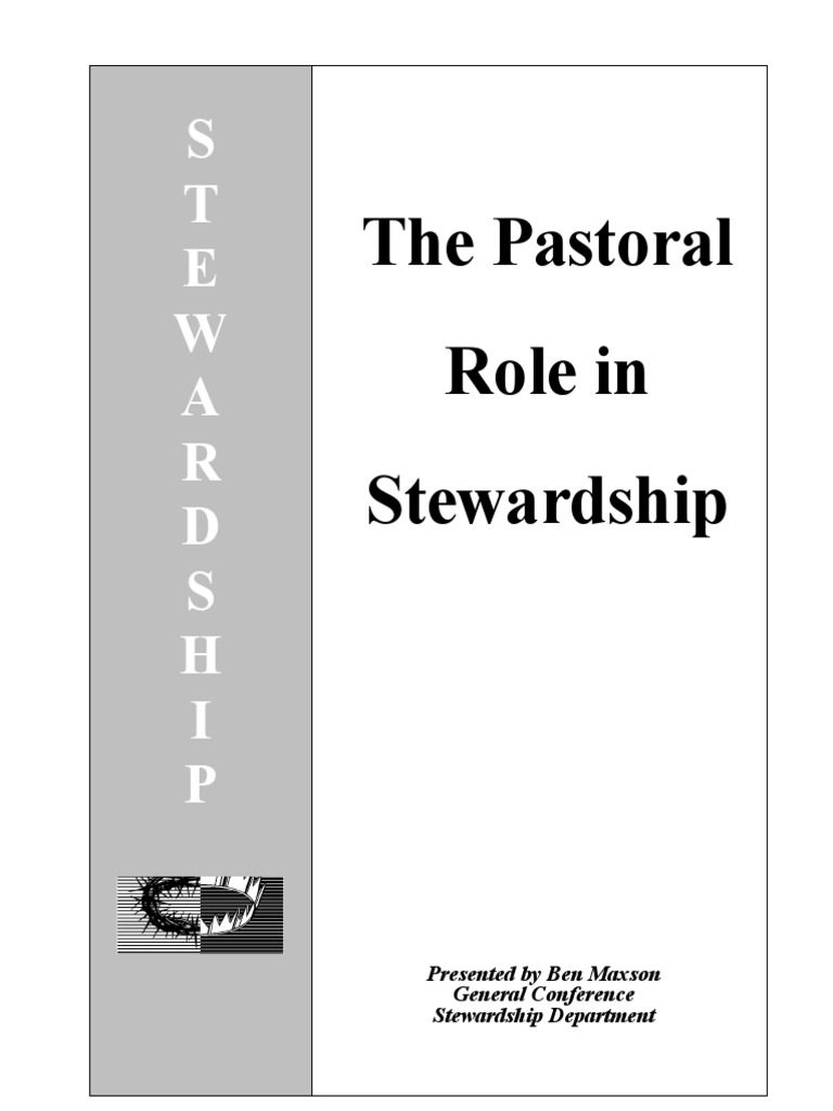Pastoral Role in Stewardship Education | PDF | Disciple (Christianity ...