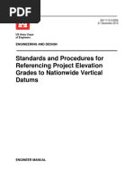 NGVD to NAVD Conversion Guidance | PDF | Sea Level | Geodesy