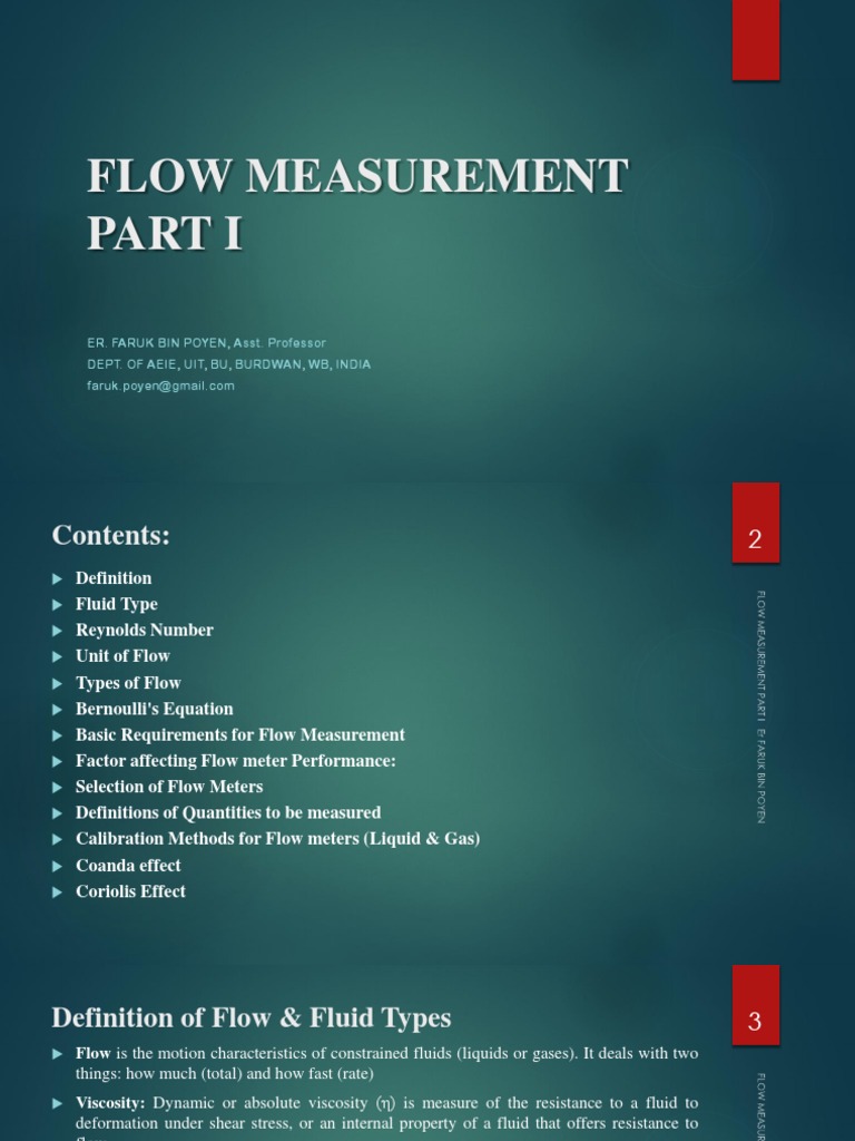 Flow Measurement Basics Guide | PDF | Fluid Dynamics | Flow Measurement