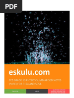 NSSCO Physics Syllabus | PDF | Velocity | Momentum