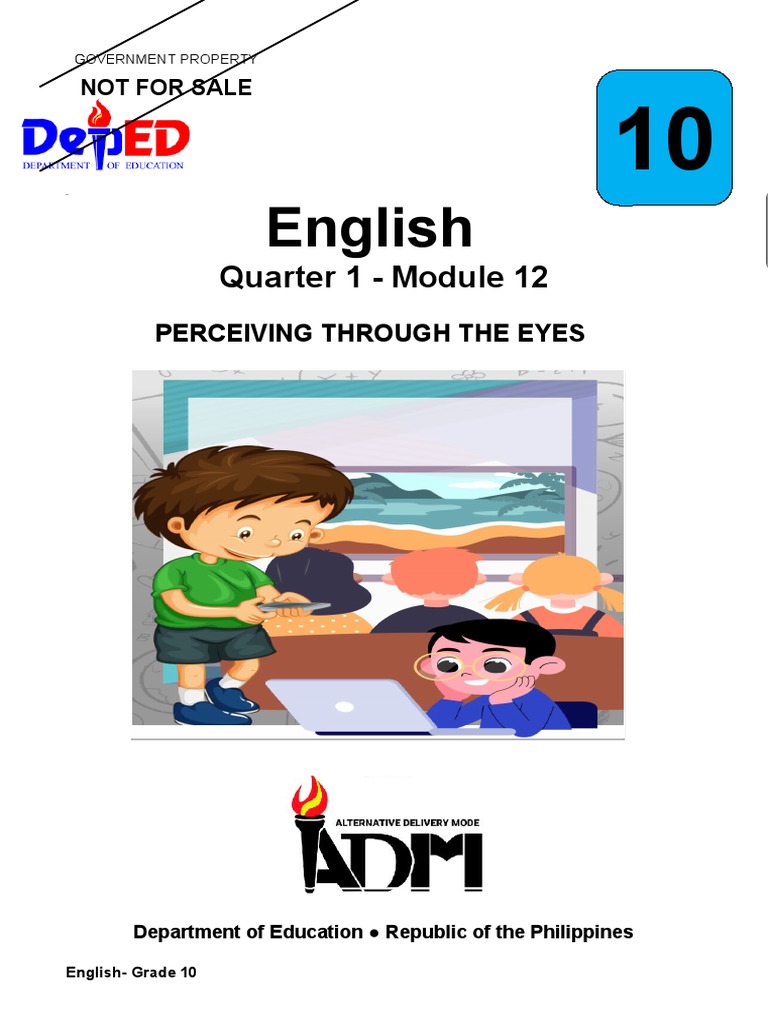 English: Quarter 1 - Module 12 | PDF | Reading Comprehension | Curriculum