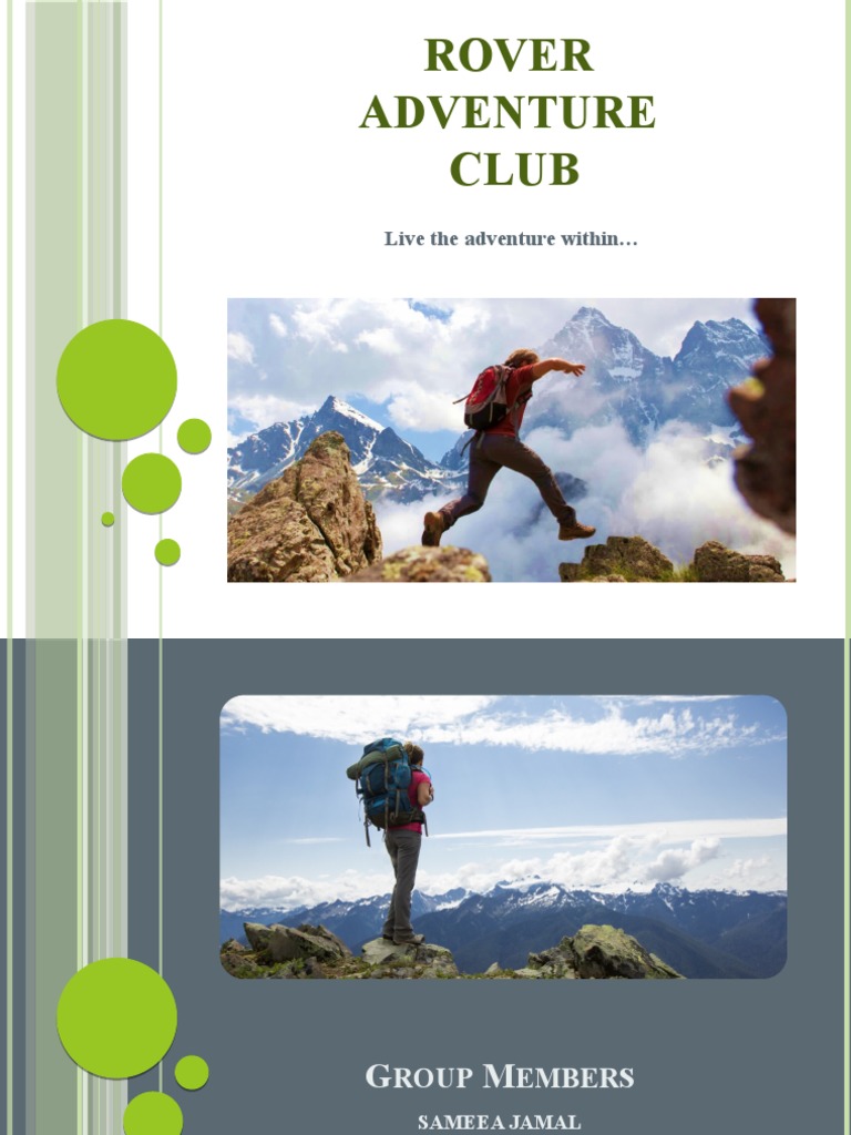 Rover Adventure Club: Live The Adventure Within | PDF