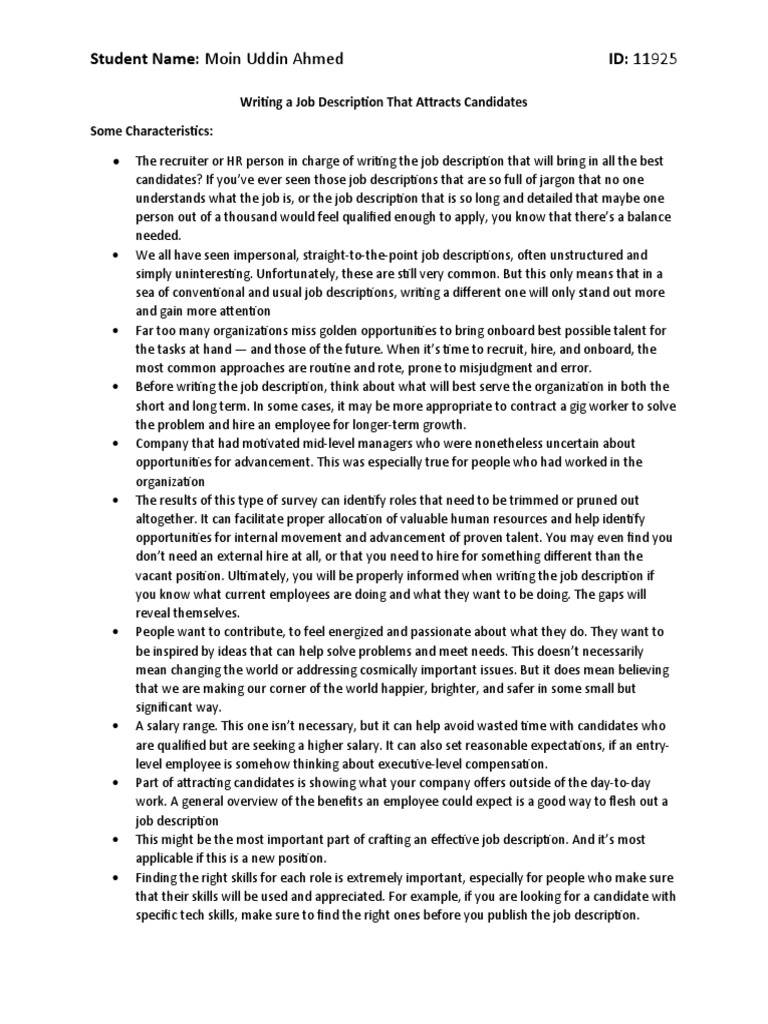 Assignment No 02 | PDF | Employment | Behavior Modification