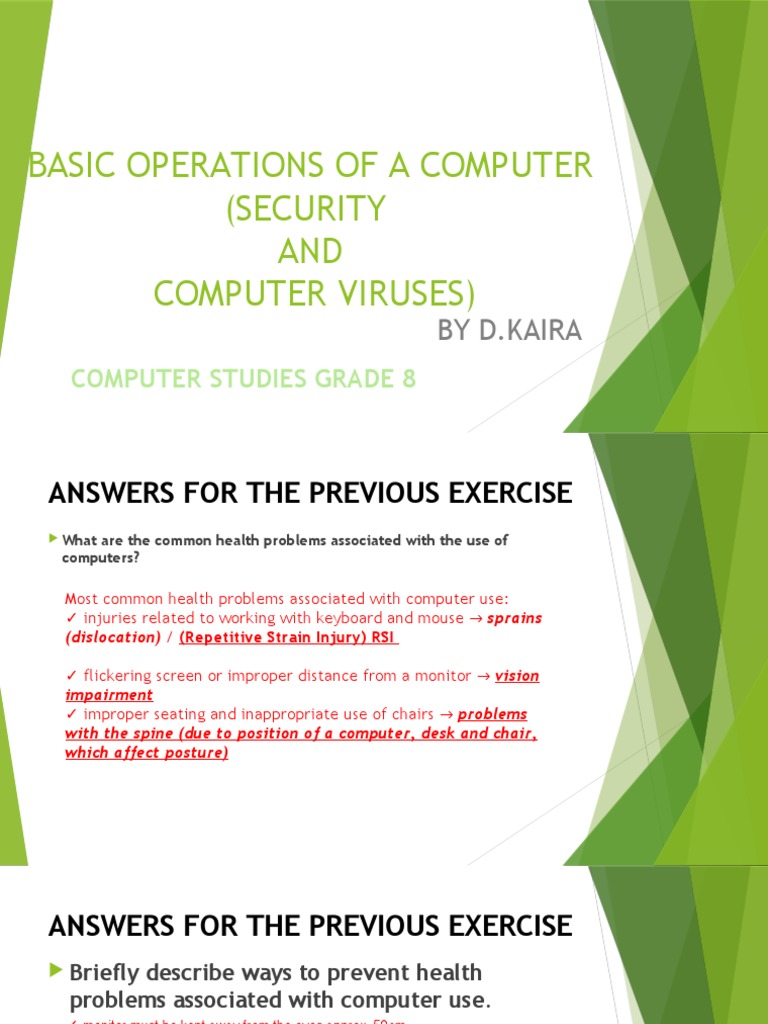 Security and Computer Viruses | PDF | Computer Virus | Antivirus Software