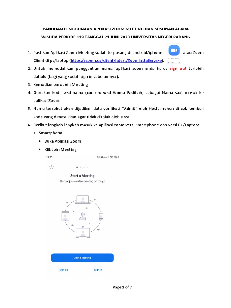 Panduan Wisuda Online UNP 2020 | PDF | Komputer
