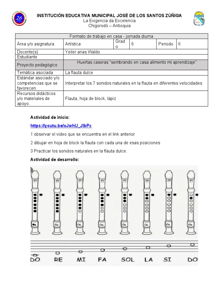 La Flauta Dulce P3 | PDF