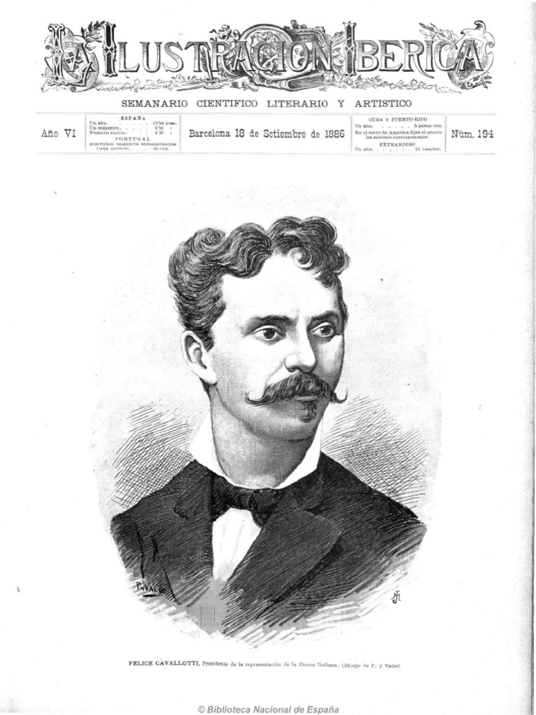 La Ilustración Ibérica (Barcelona. 1883) - 18-9-1886 | PDF | Madrid