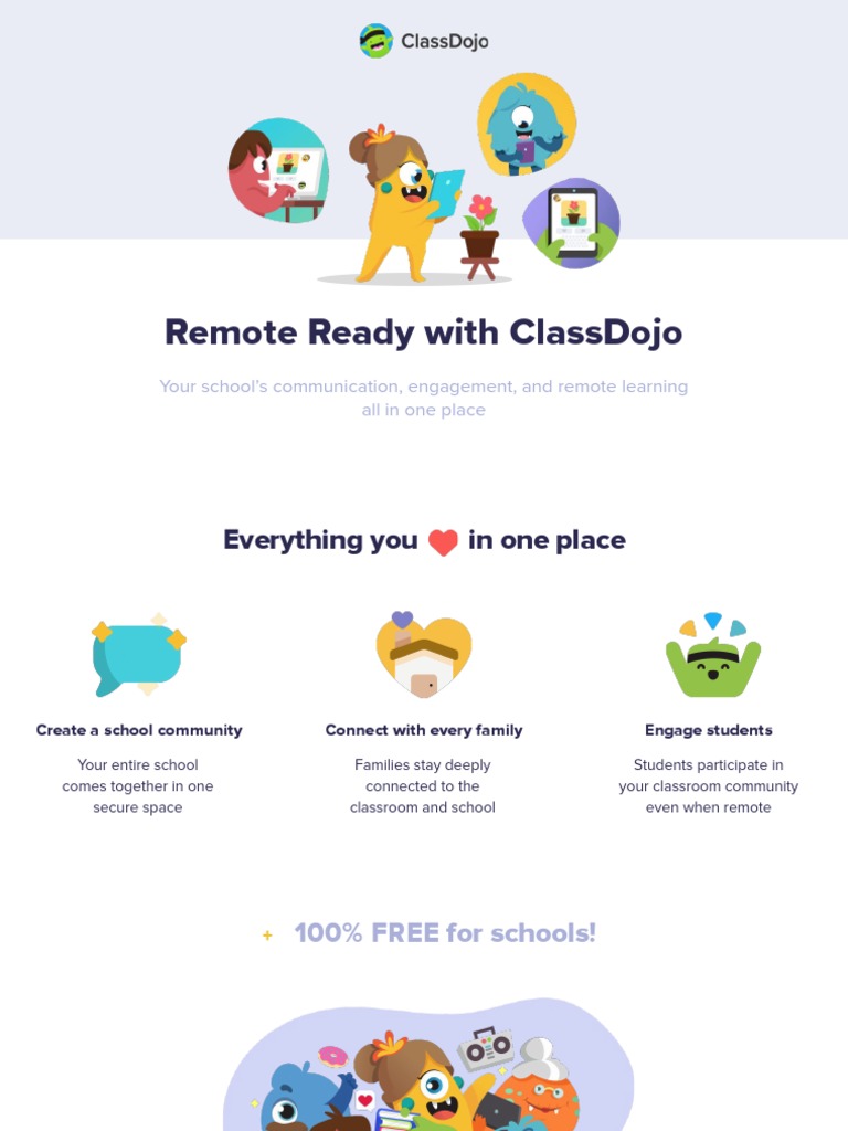 ClassDojo Intro DojoDeck 2020 | PDF | Classroom Management | Classroom
