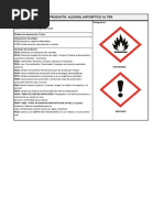 6 - Ficha de Seguridad CLORO (Sga) | PDF