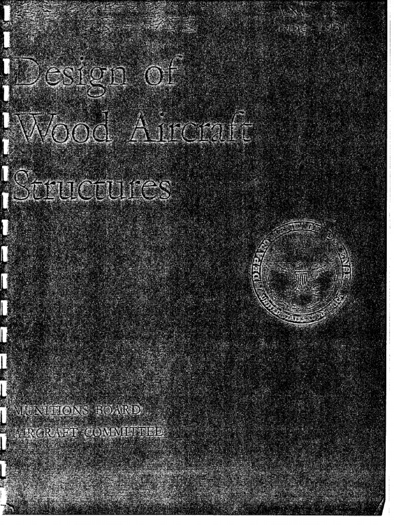 Design of Wood Aircraft Structures (DoD ANC-18) | PDF