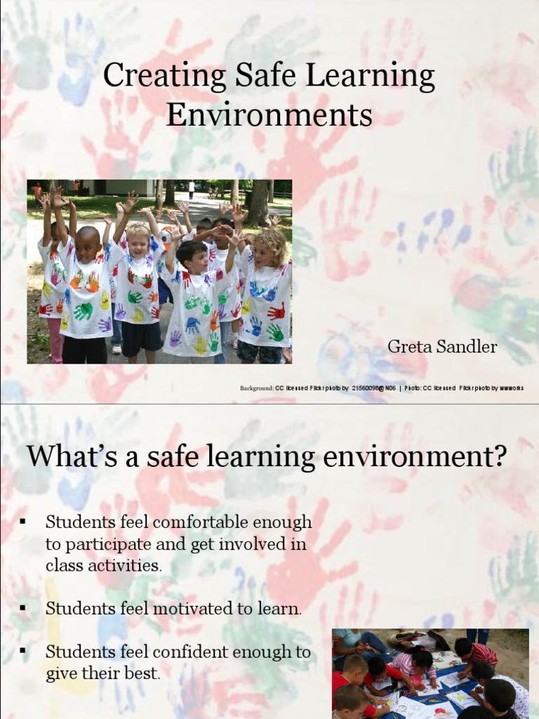 #RSCON11 - Creating Safe Learning Environments | PDF | Psychological ...