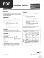 UOP Naphtha Hydrotreating Operating Manual | PDF