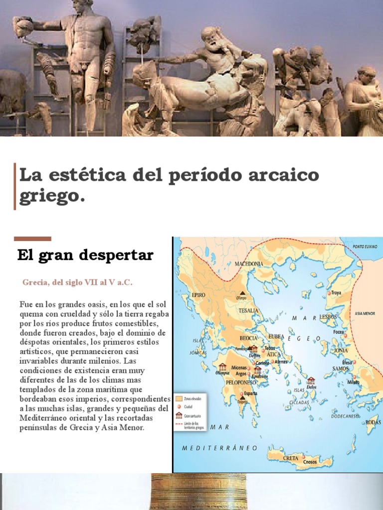 Estética y Arte Griego Arcaico | PDF | Tragedia | Antigua Grecia