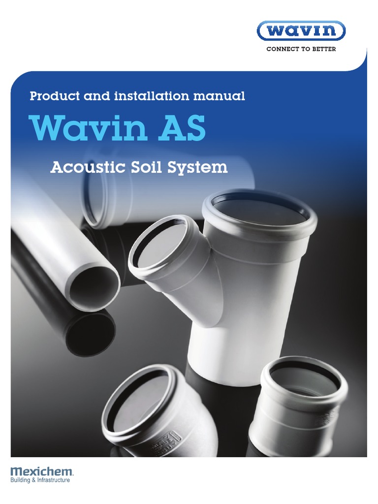 4428MCR Wavin AS Acoustic Soil PIM SW216 WEB PDF | PDF | Pipe (Fluid ...