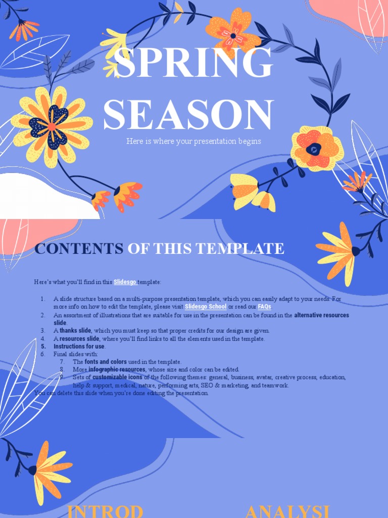 Spring Season Blue Variant | PDF | Planets | Solar System