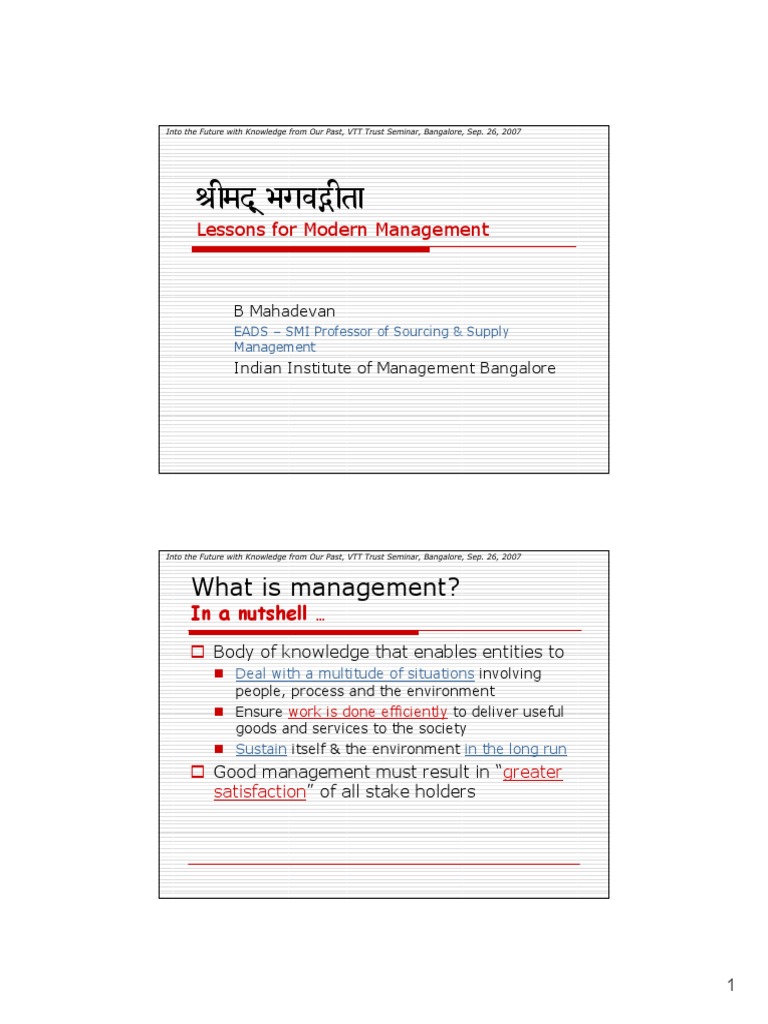 plugin-VTT 2007 Gita Management | Download Free PDF | Metaphysics ...