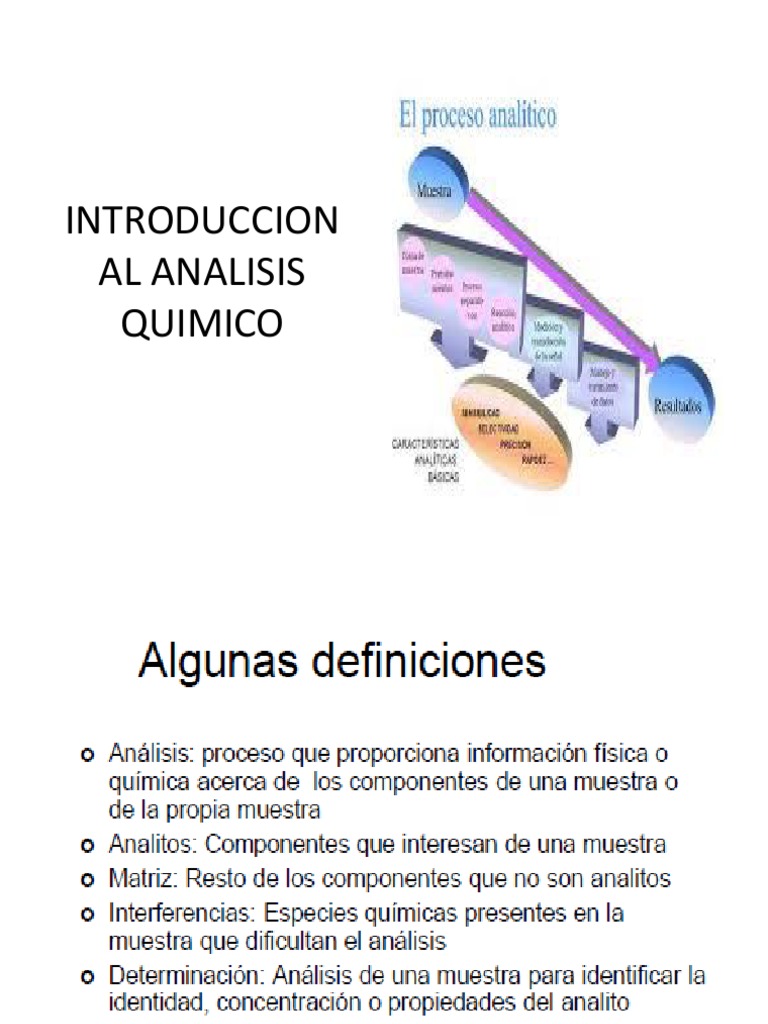 Introduccion Al Analisis Quimico | PDF Introduccion Al Analisis Quimico | PDF