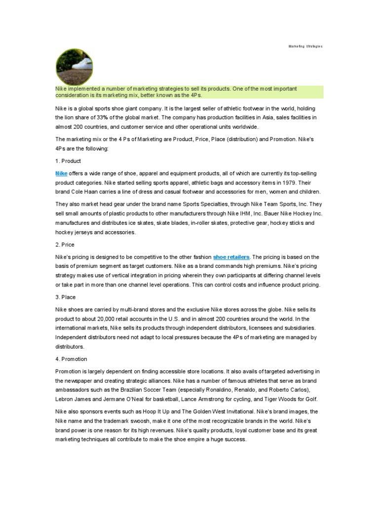 Nike Pdf Nike Brand