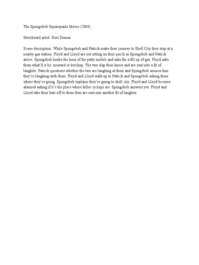 The Spongebob Squarepants Movie (2004) PDF | PDF