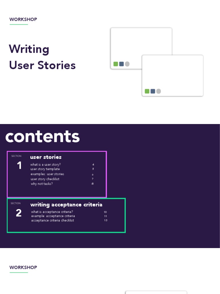 Workshop: Writing User Stories | PDF | Password | User (Computing)