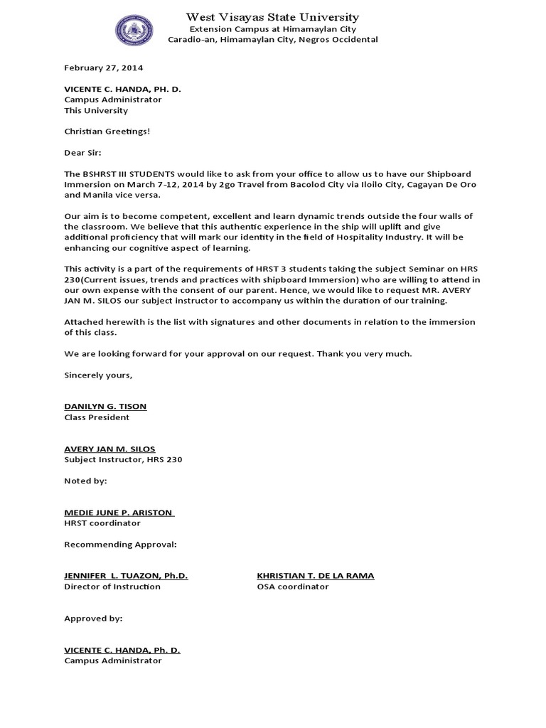 CWTS Letter | PDF | Education Theory | Learning