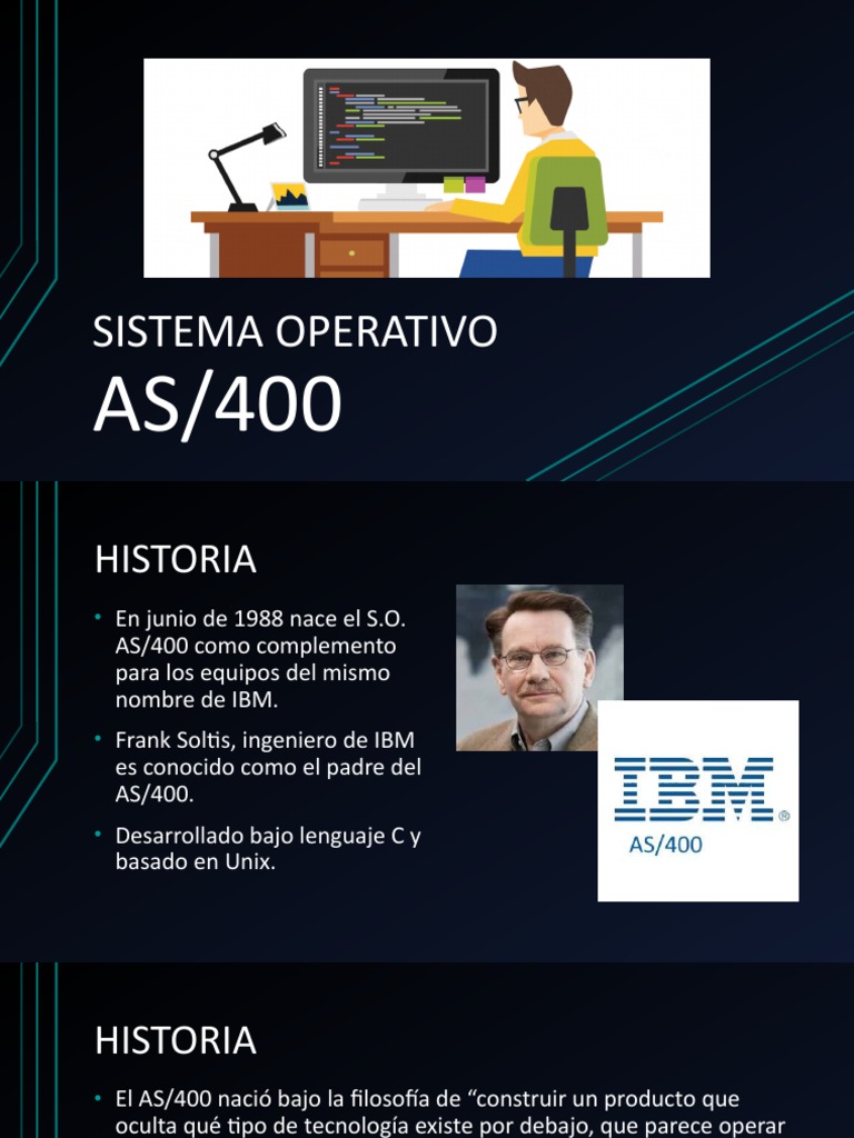 Historia y Características del AS/400 | PDF | Software del sistema ...