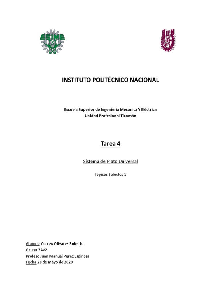 Plato Universal | PDF