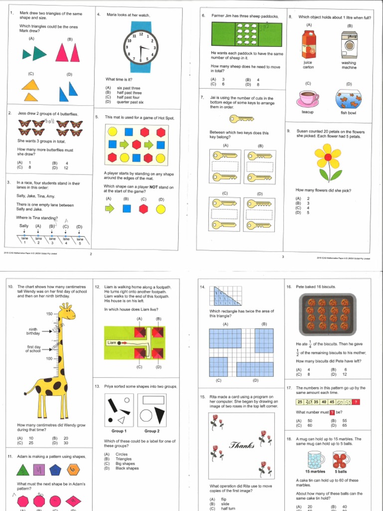 ICAS Year Test Maths, English, Science More ICAS, 60% OFF