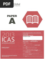ICAS Science Y2 2018 With Answers | PDF